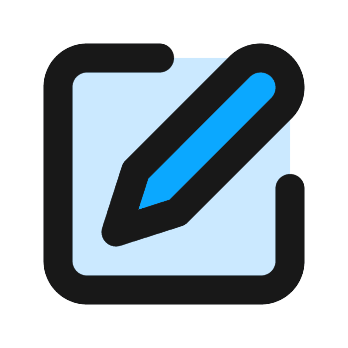 Edit Icon PNGs for Free Download