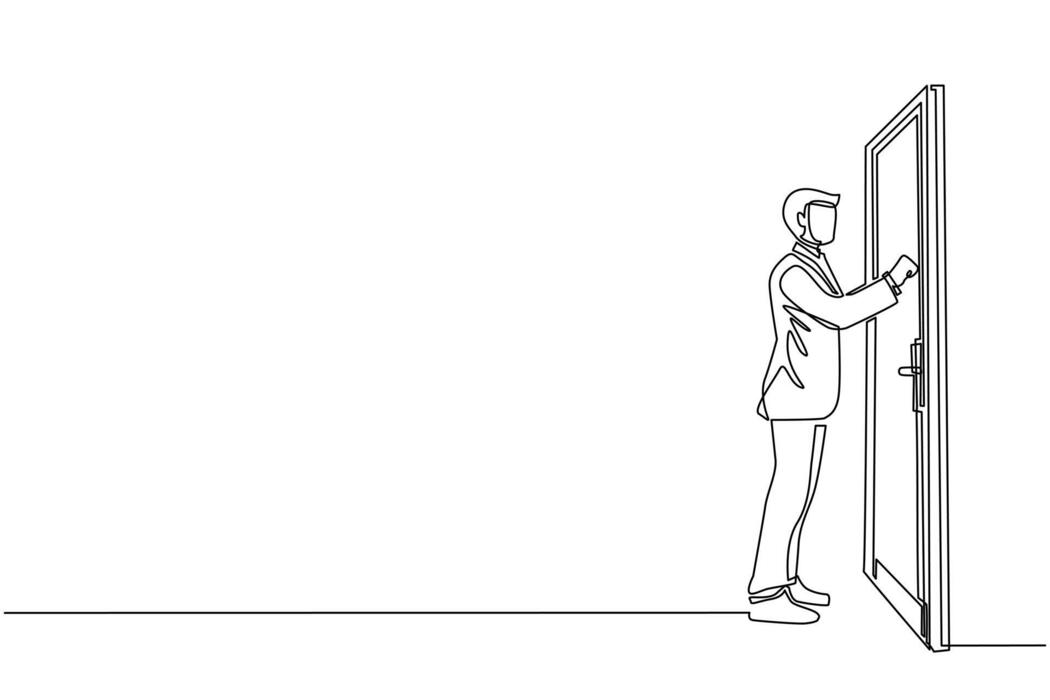 Knocking At The Door Vector Art, Icons, and Graphics for Free Download