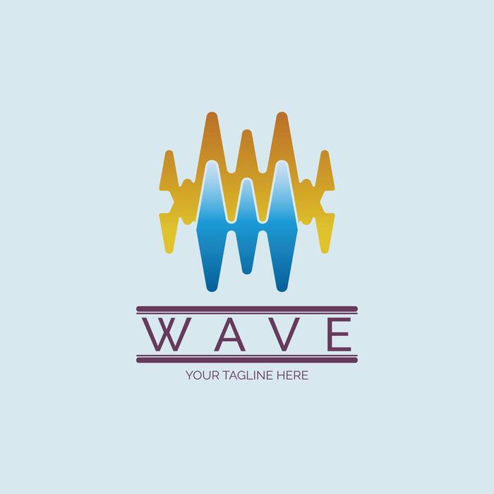 Waveform Logo Vector Art, Icons, and Graphics for Free Download
