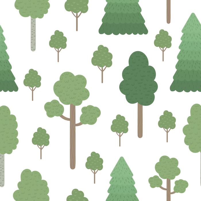 Forest Tree Pattern Vector Art, Icons, and Graphics for Free Download