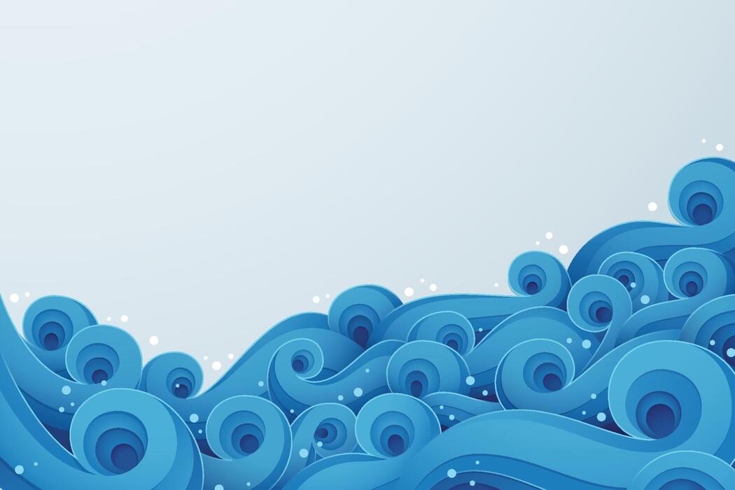 Ocean Waves Border Vector Art, Icons, and Graphics for Free Download