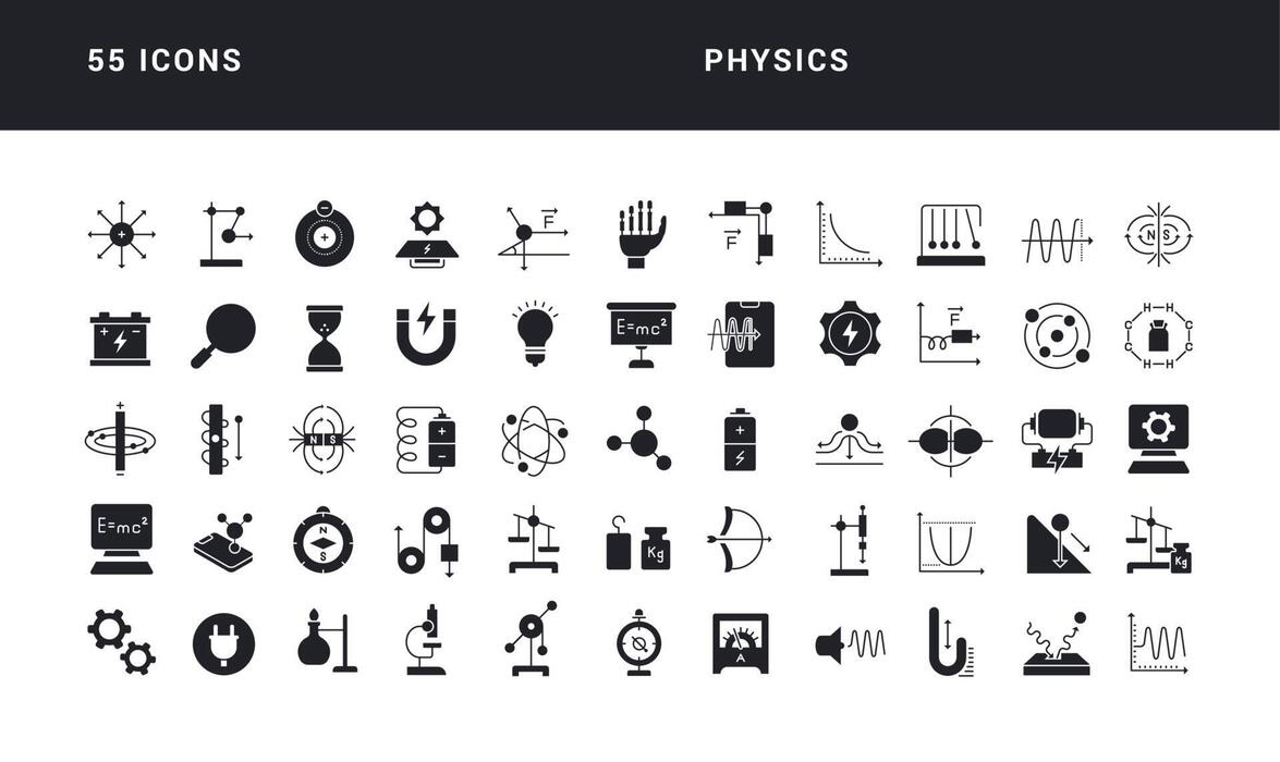 Physics Icon Vector Art, Icons, and Graphics for Free Download