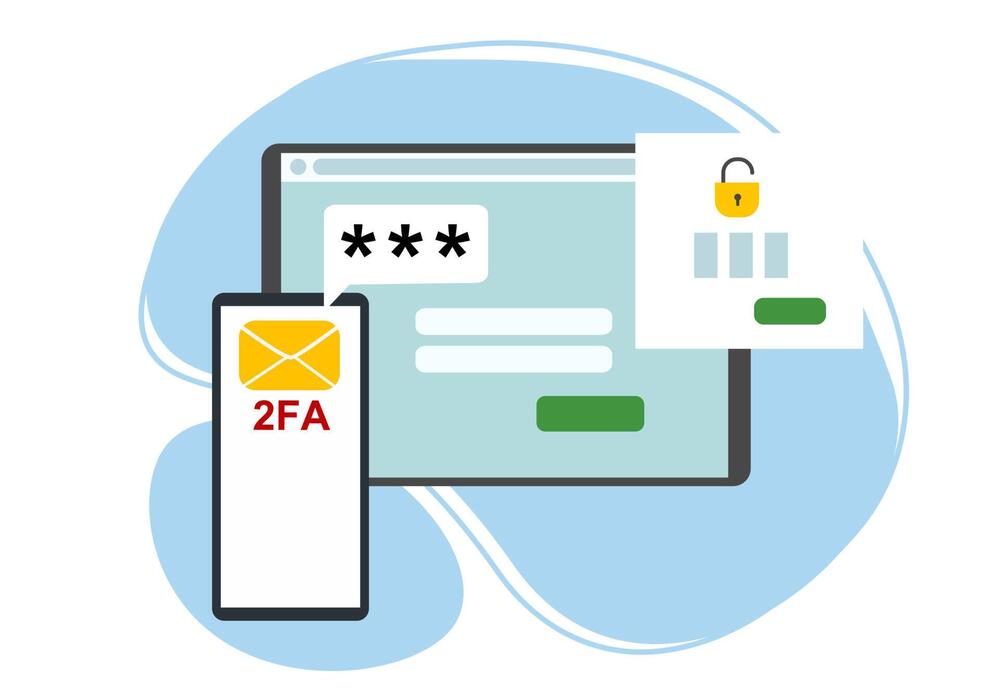 2 Factor Authentication Vector Art Icons And Graphics For Free Download