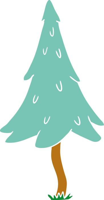 Simple Pine Tree Vector Art, Icons, and Graphics for Free Download