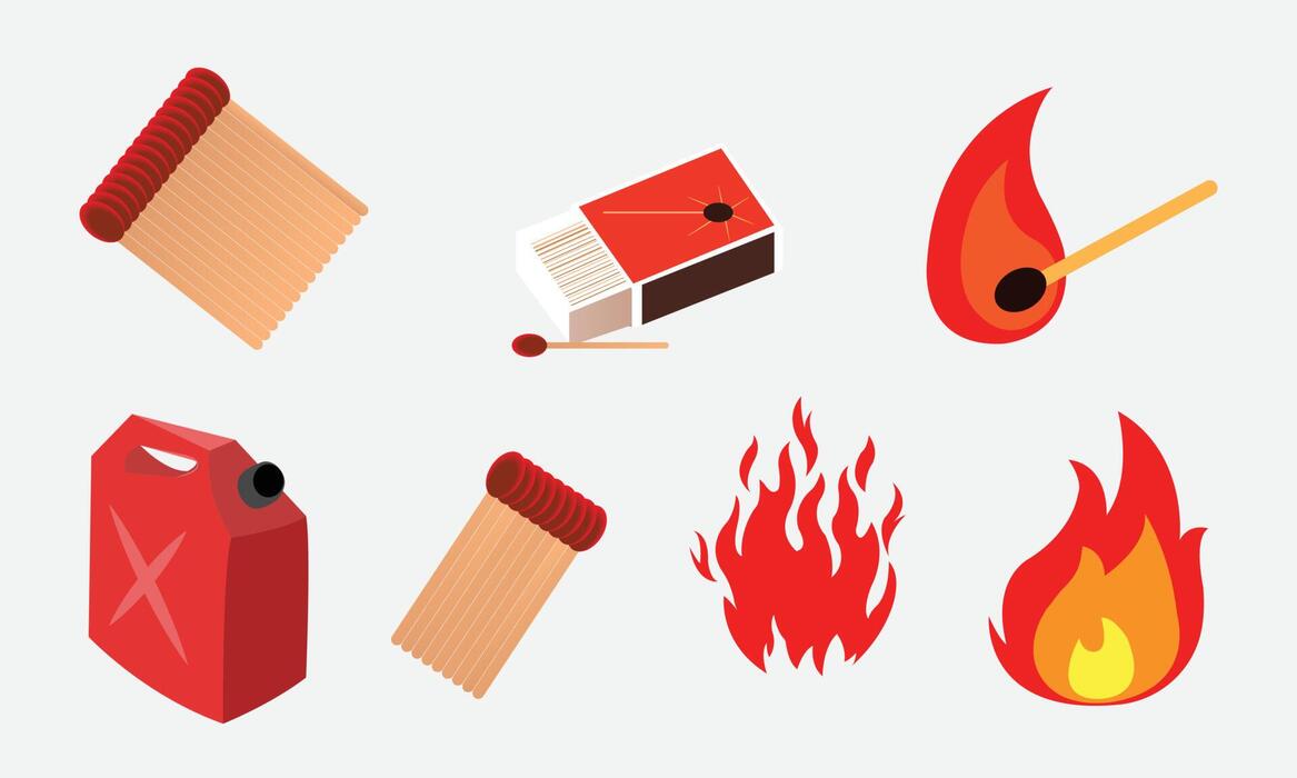 In Case Of Fire Vector Art, Icons, and Graphics for Free Download