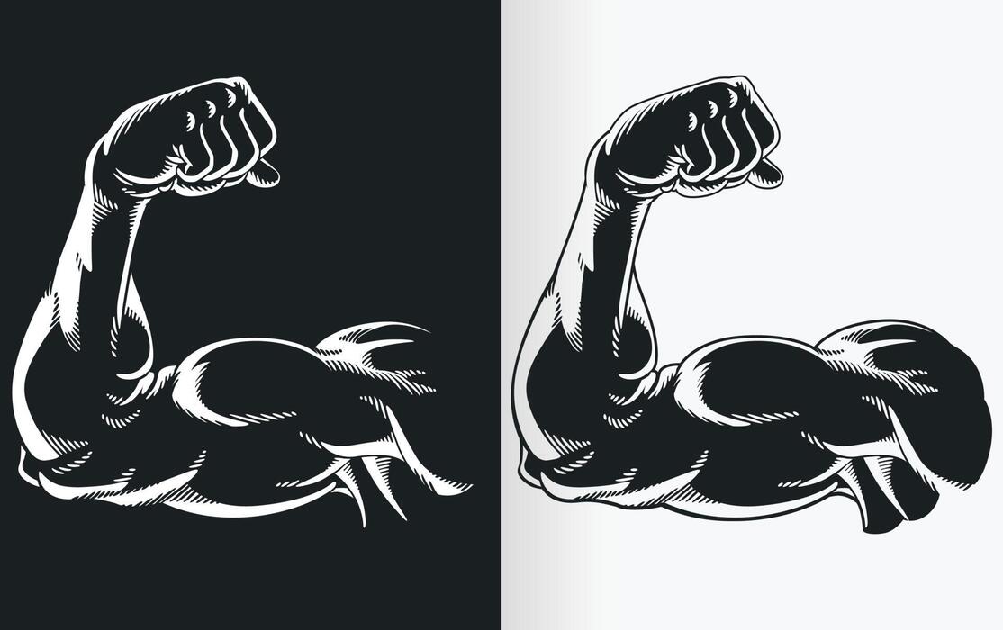 Muscle Arm Vector Art, Icons, and Graphics for Free Download