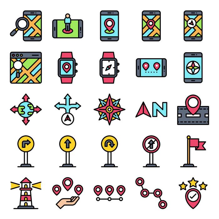 Map Icon Vector Art, Icons, and Graphics for Free Download