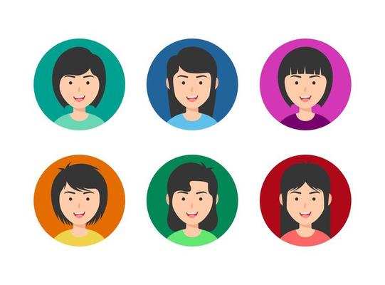 Smiling People Vector Art, Icons, and Graphics for Free Download