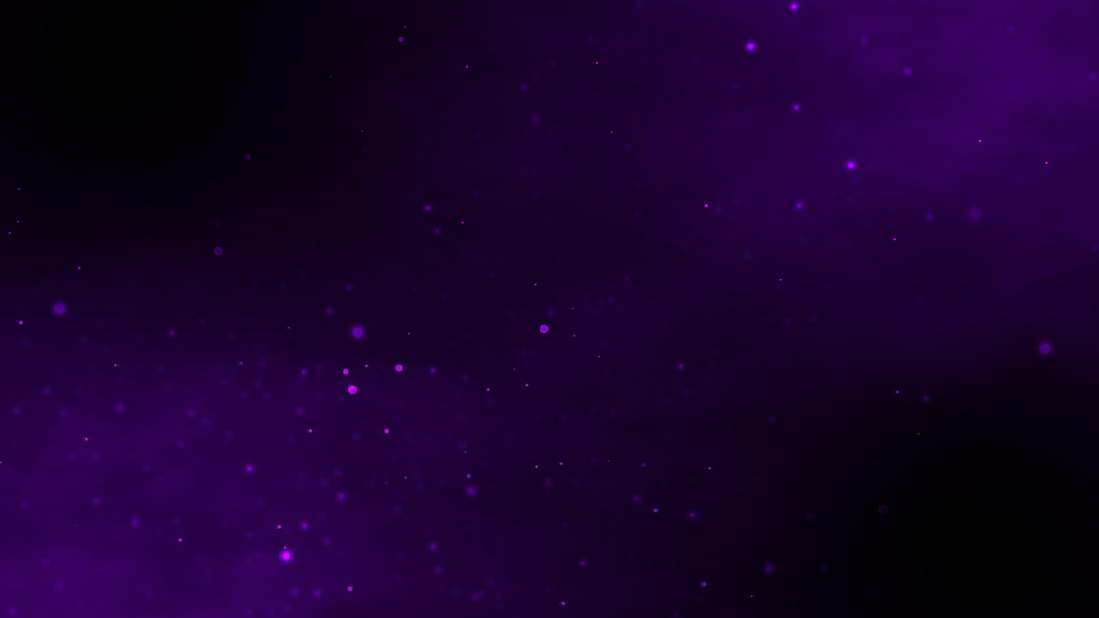 Purple Shiny Space Particle powder Looping flow Animation for Abstract art fantasy Presentation ...