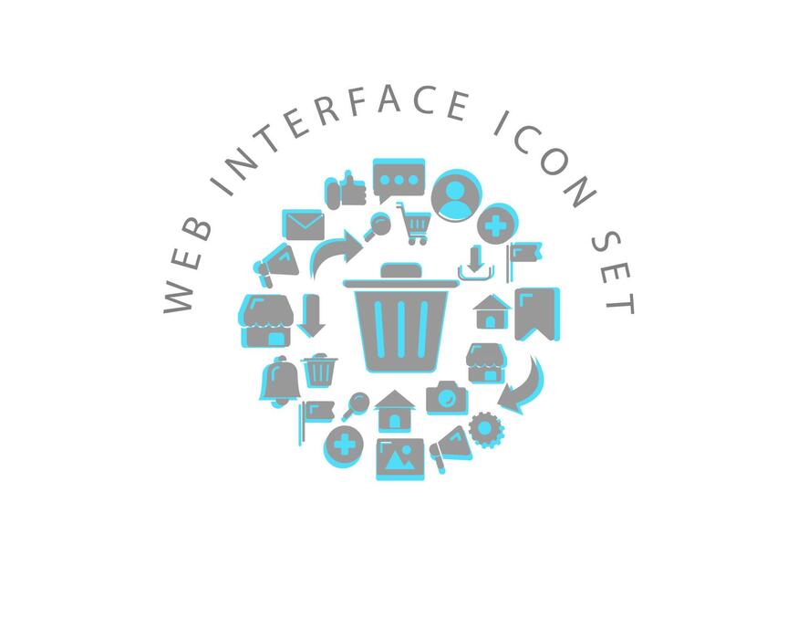 Interface Icon Set Vector Art, Icons, and Graphics for Free Download