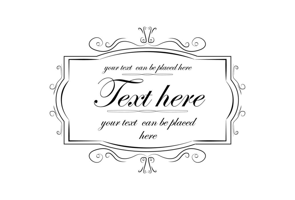 Text Box Frame Vector Art, Icons, and Graphics for Free Download