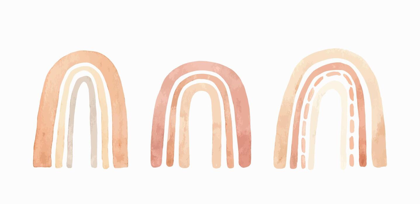 Watercolor Rainbow Vector Art, Icons, and Graphics for Free Download