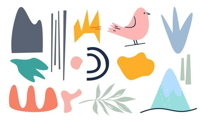Nature Collage Vector Art Icons And Graphics For Free Download
