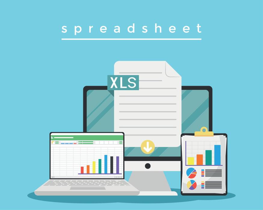 Excel Spreadsheet Vector Art Icons And Graphics For Free Download