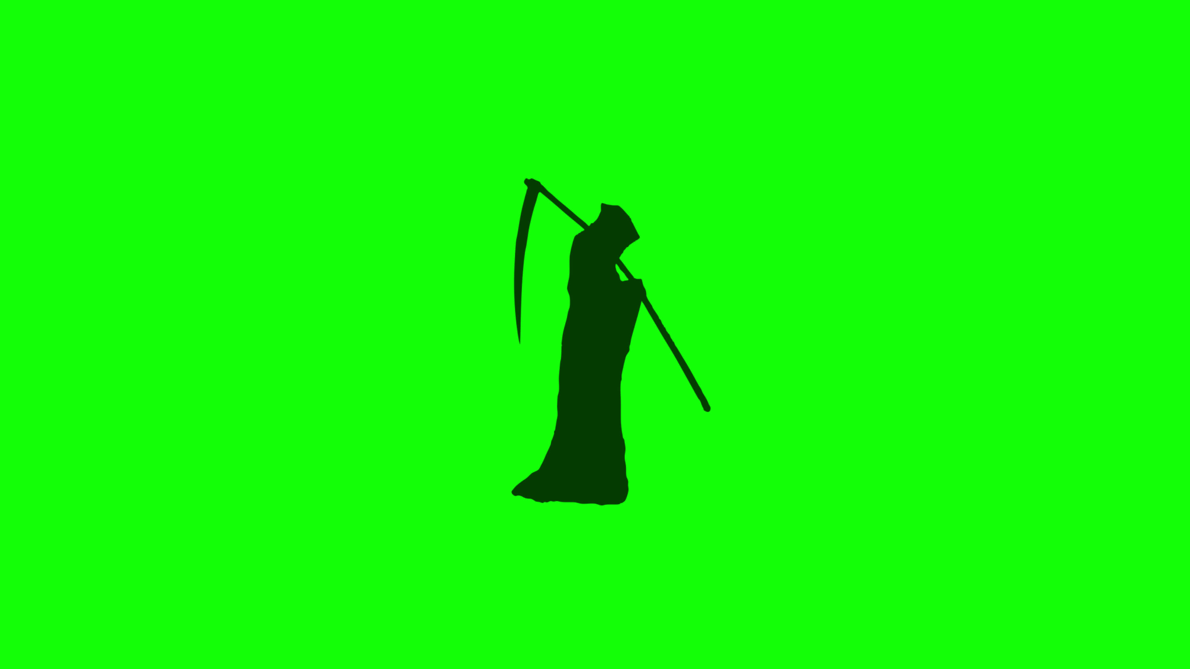 death ghost walking loop motion graphics video transparent background ... death ghost walking loop motion graphics video transparent background ...