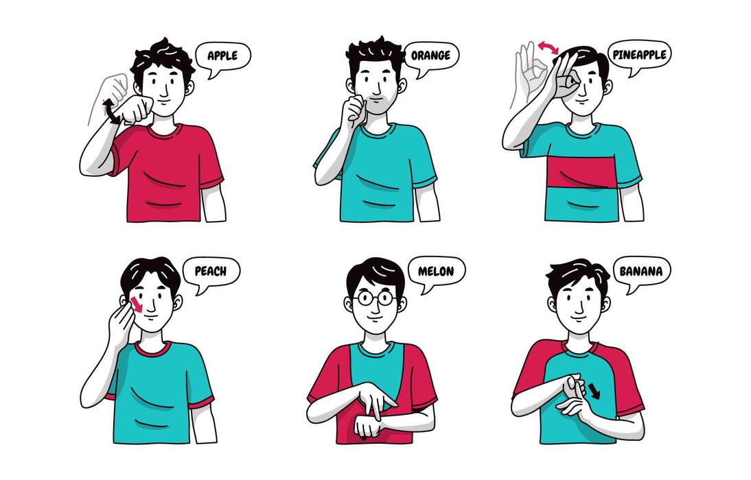 American Sign Language Vector Art, Icons, and Graphics for Free Download