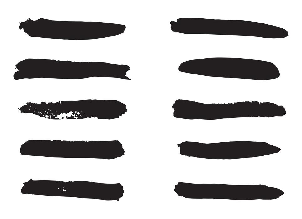 Grunge Brushstroke Vector Art, Icons, and Graphics for Free Download