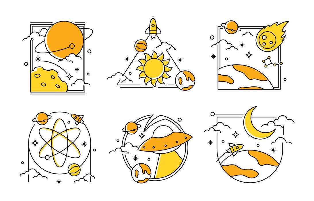 Outer Space Vector Art, Icons, and Graphics for Free Download
