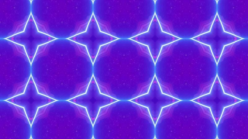 Abstract Motion Kaleidoscope with geometric pattern. Kaleidoscope Mandala Abstract Background ...