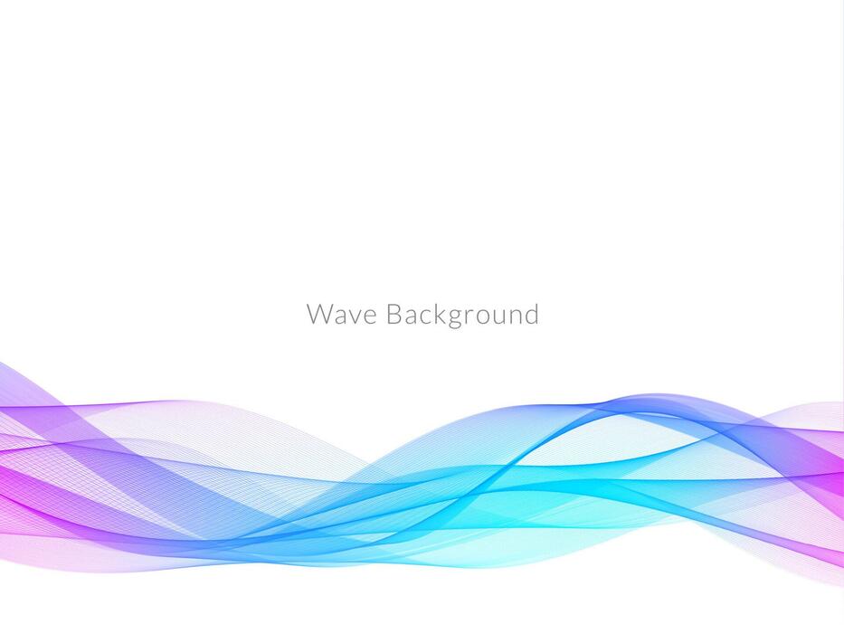 Abstract Colorful Wave Vector Art, Icons, and Graphics for Free Download