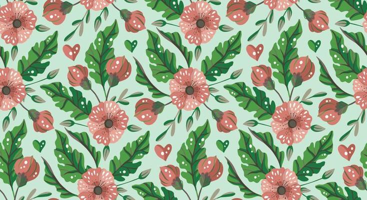 Nature Pattern Vector Art, Icons, and Graphics for Free Download