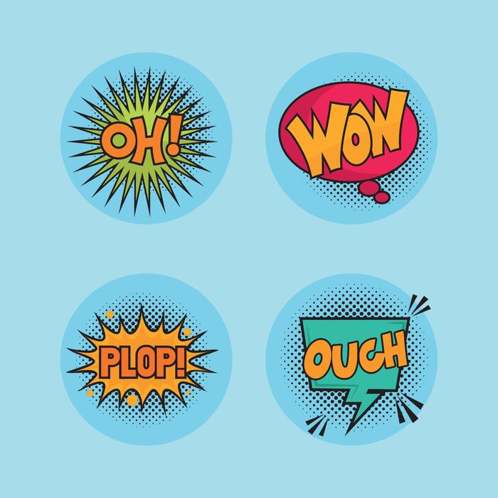 Comic Circle Vector Art, Icons, and Graphics for Free Download