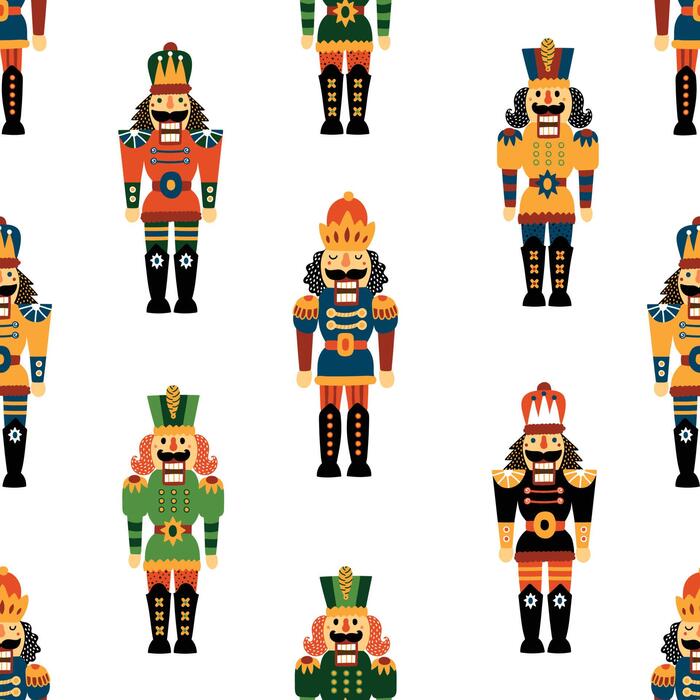 Nutcracker Pattern Vector Art, Icons, and Graphics for Free Download