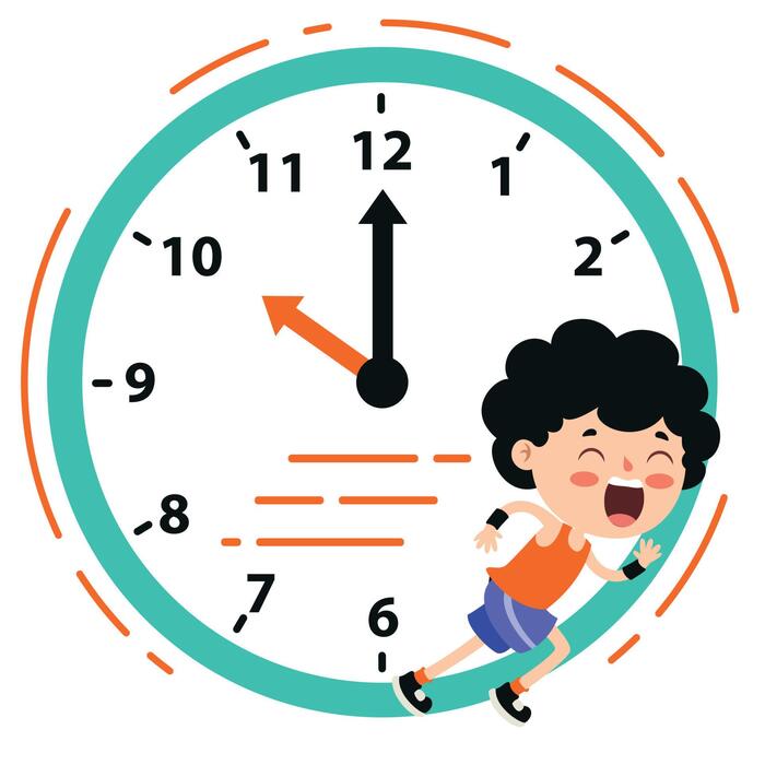 Time Kids Vector Art, Icons, and Graphics for Free Download