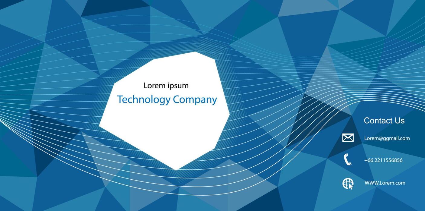 Technology Cover Page Layout Vector Art, Icons, and Graphics for Free ...