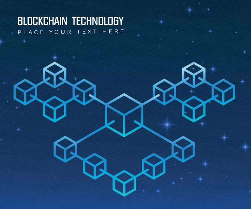 Block Chain Technology Vector Art, Icons, and Graphics for Free Download