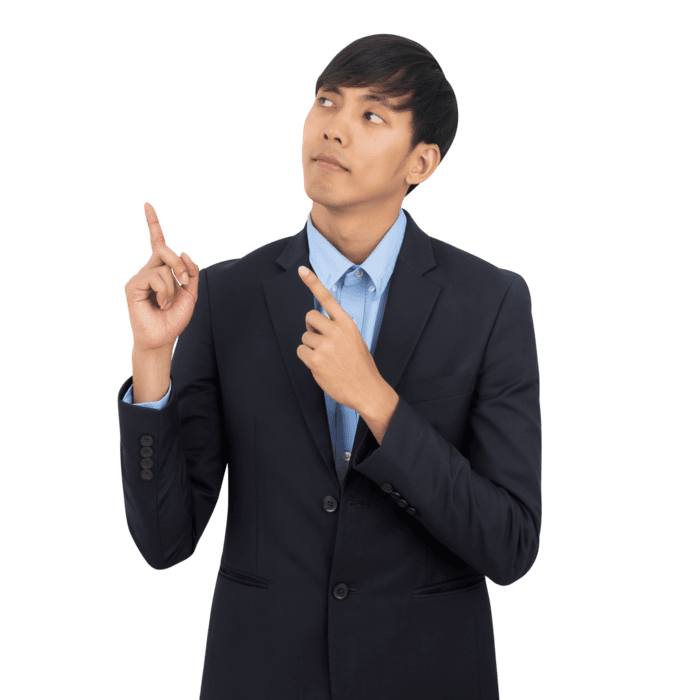 Man Pointing PNGs for Free Download