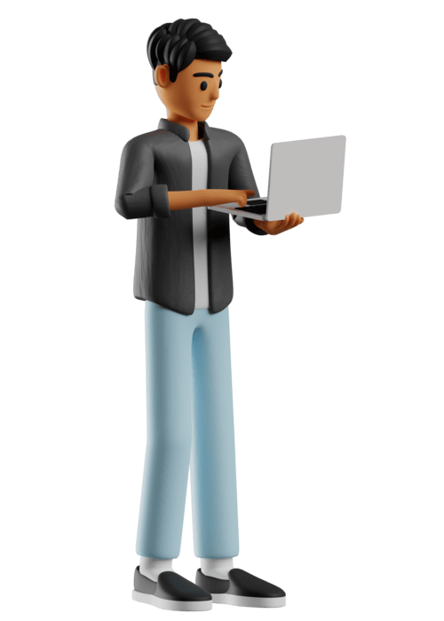 Man With Laptop PNGs for Free Download