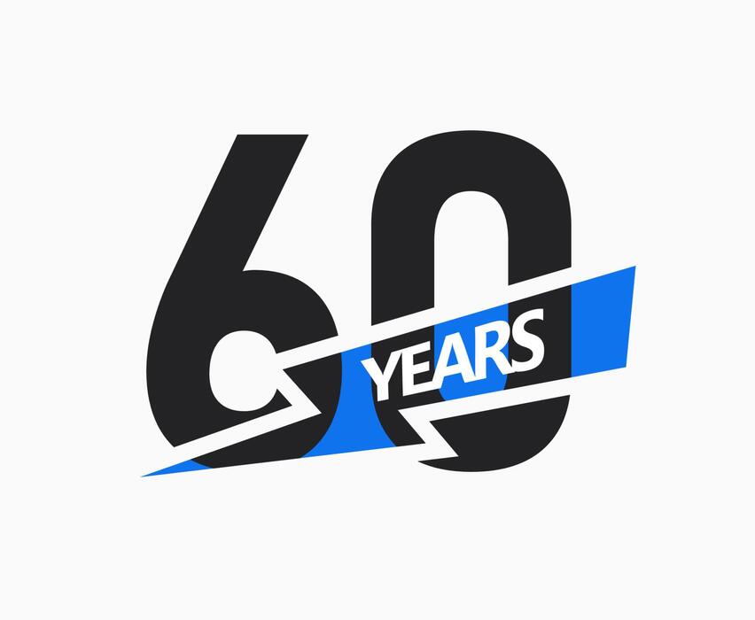60 Years Logo Vector Art, Icons, and Graphics for Free Download