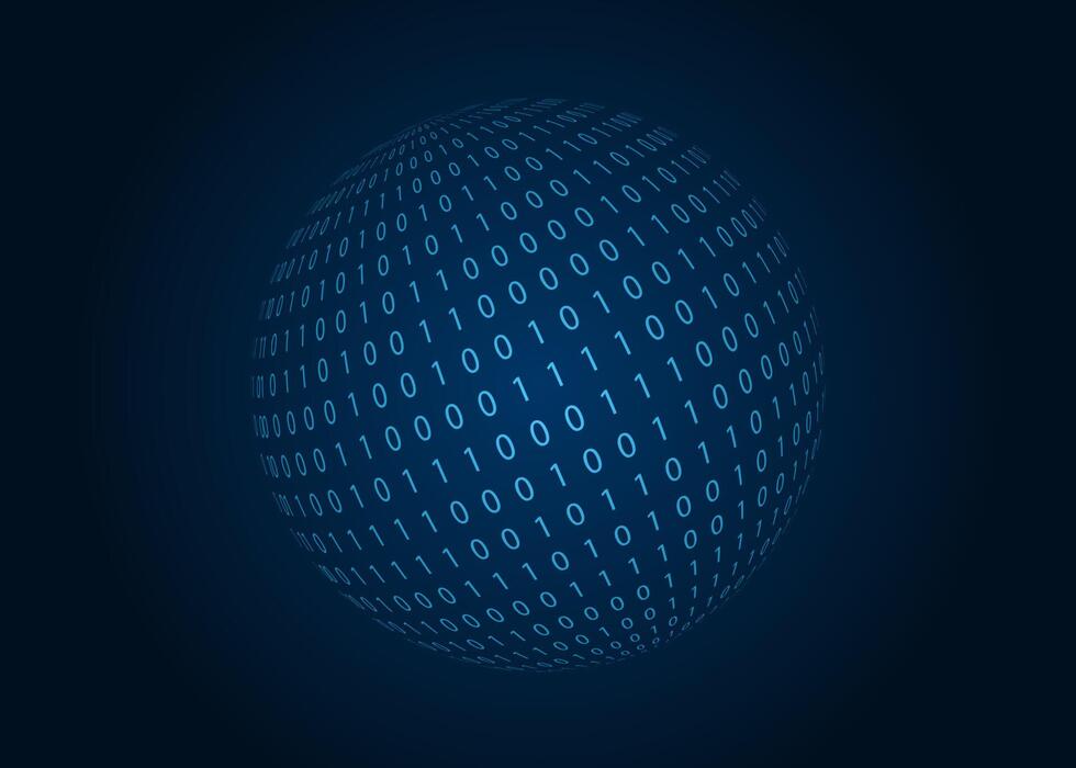 Binary Code Vector Art Icons And Graphics For Free Download