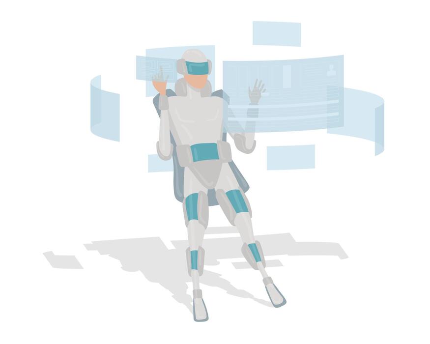 Man Computer Vector Art Icons And Graphics For Free Download