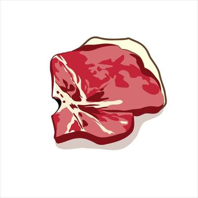 Cooked Meat Vector Art, Icons, and Graphics for Free Download