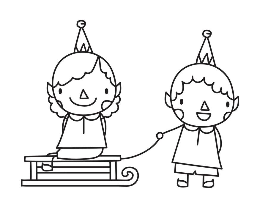 Children Line Drawing Vector Art, Icons, and Graphics for Free Download