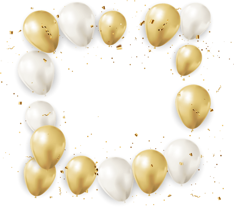 Balloon Border PNGs for Free Download