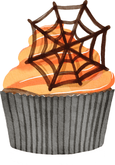 Halloween Watercolor Spider PNGs for Free Download