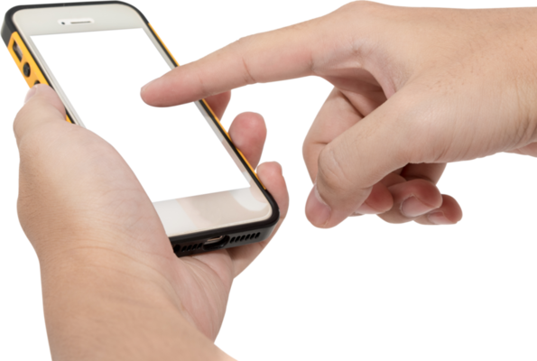Hand Holding Phone Mockup Pngs For Free Download