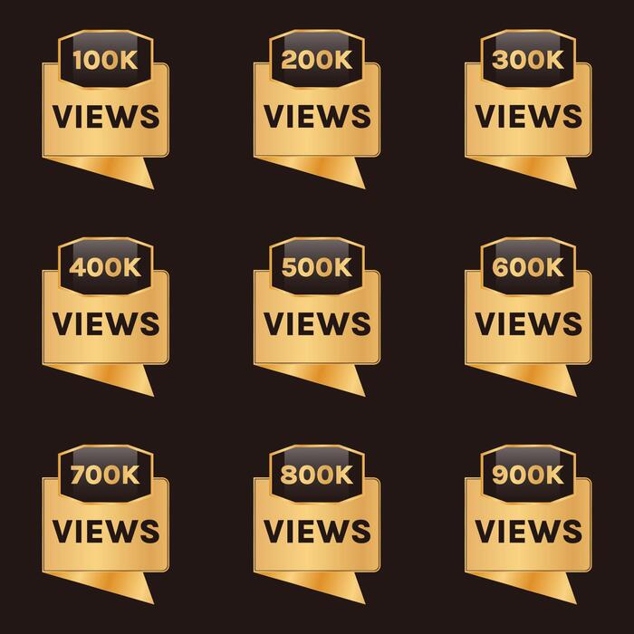 Youtube Views Vector Art, Icons, and Graphics for Free Download