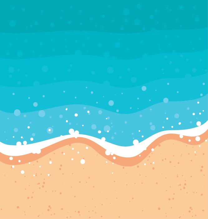 Beach Scene Vector Art, Icons, and Graphics for Free Download