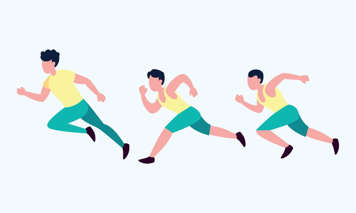 Cross Country Running Vector Art, Icons, and Graphics for Free Download