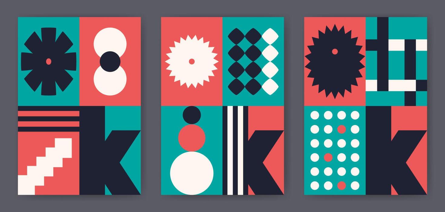 Geometric Composition Vector Art Icons And Graphics For Free Download
