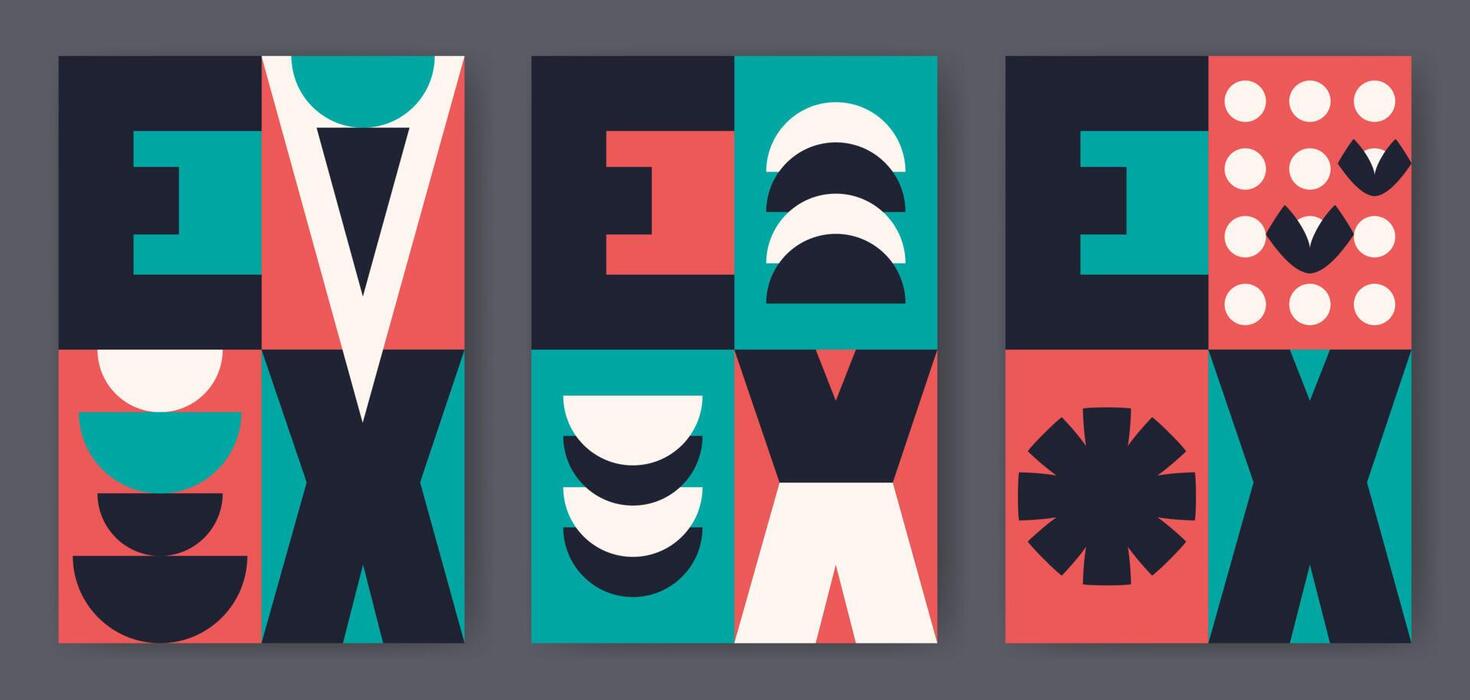 Geometric Composition Vector Art Icons And Graphics For Free Download