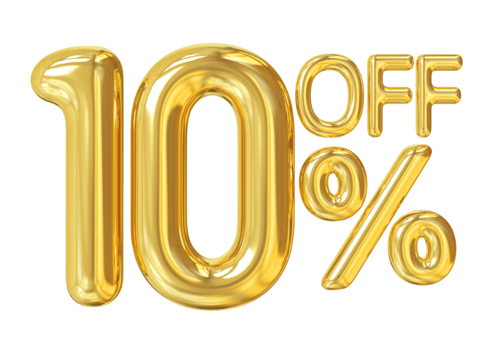 10 Percent Off PNGs for Free Download