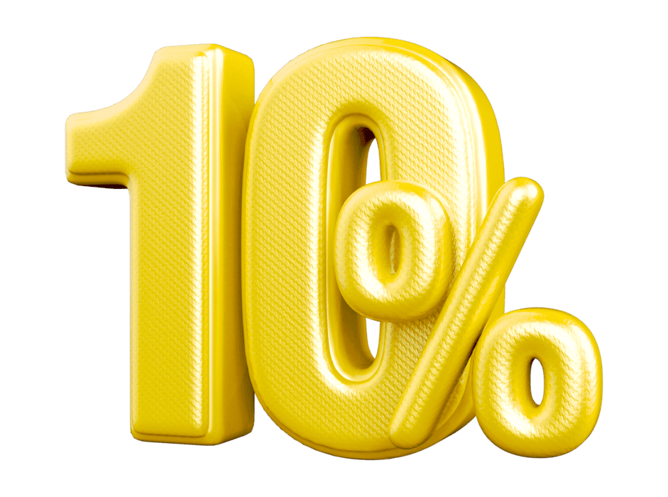 10 Percent Off PNGs for Free Download