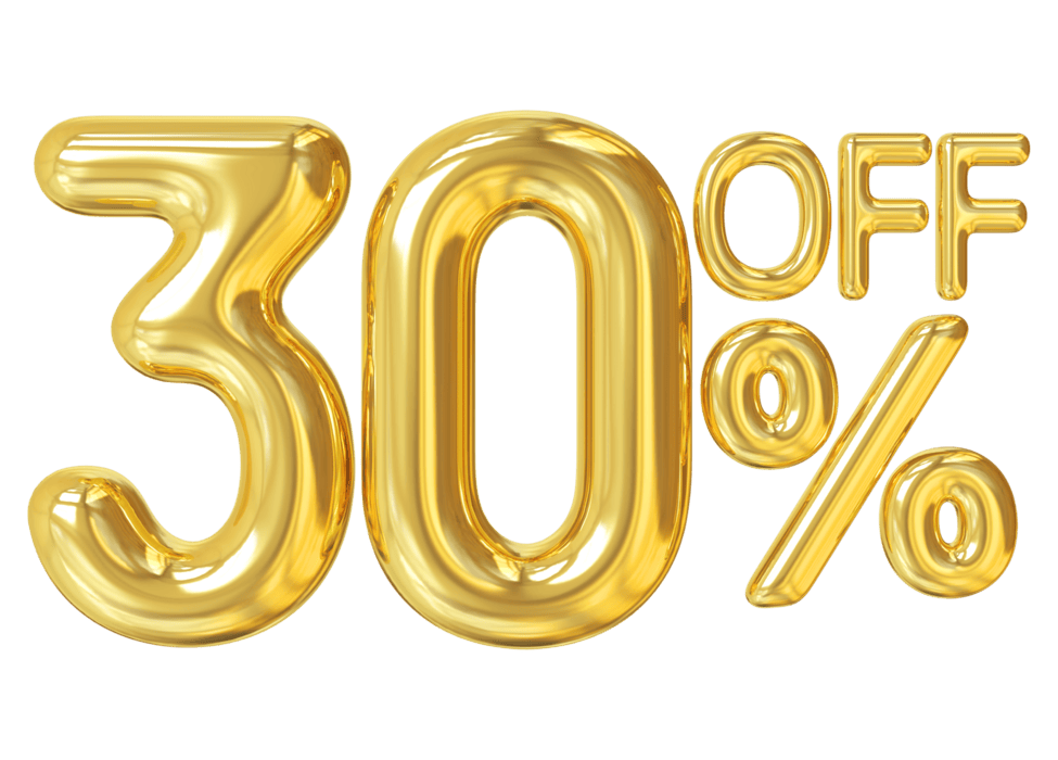 30 Percent Off PNGs for Free Download