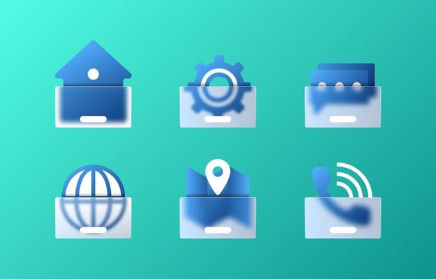 Blur Glass Vector Art Icons And Graphics For Free Download