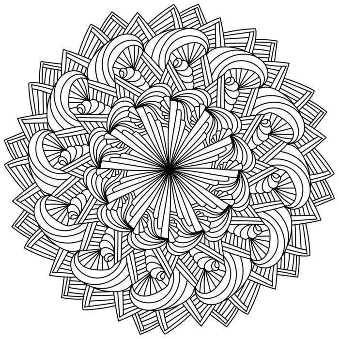 advanced abstract coloring pages